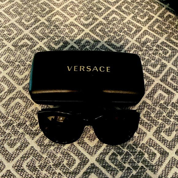Versace | Accessories | Versace Shades Black | Poshmark